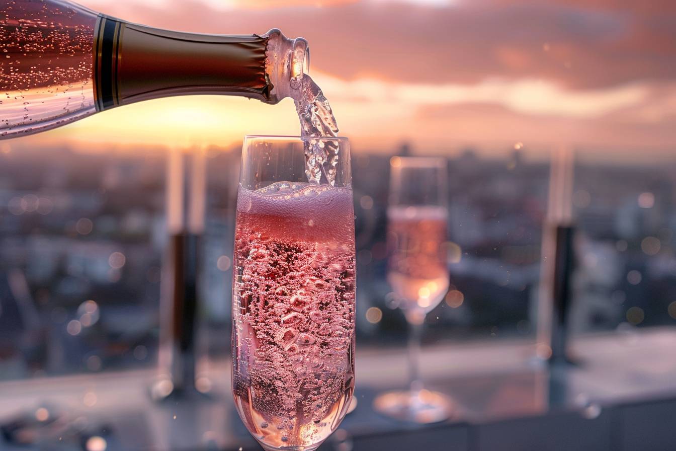 🍾 Champagne Rosé : Élégance et Raffinement pour tes Soirées