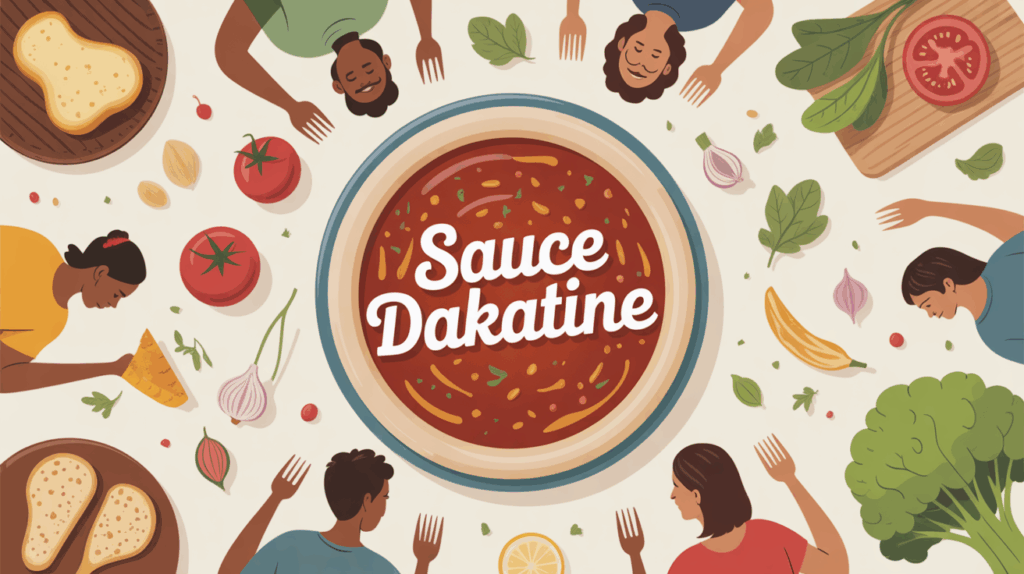 Sauce dakatine : la sauce à l’arachide qui fait voyager vos