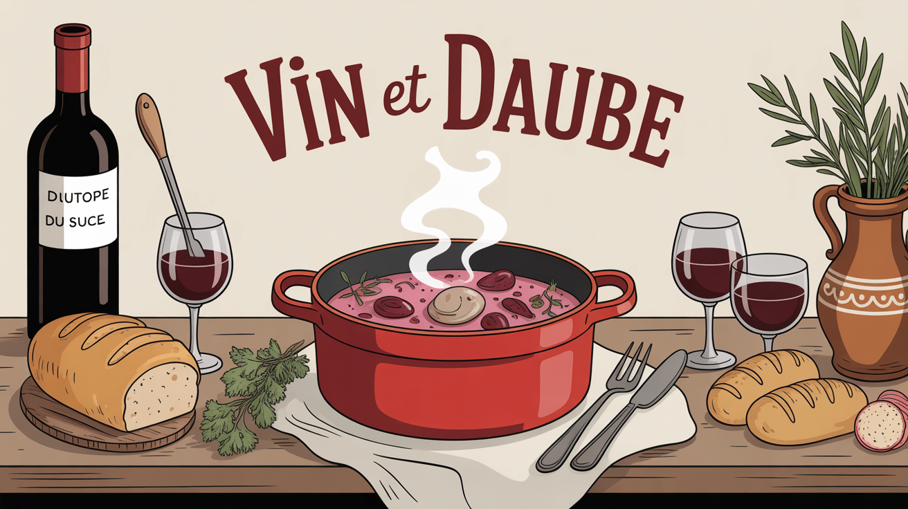 Quel vin choisir pour accompagner une daube : guide complet