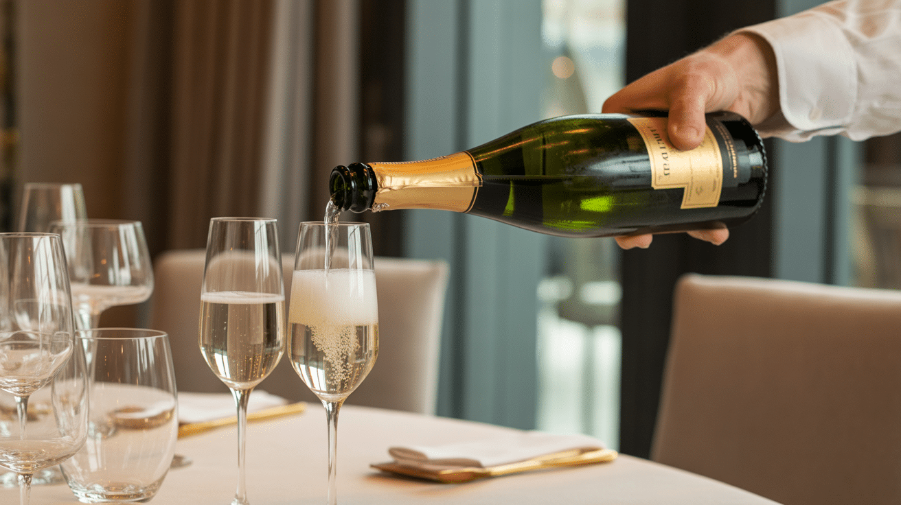 Champagne : à quel moment le servir pour en révéler toute sa