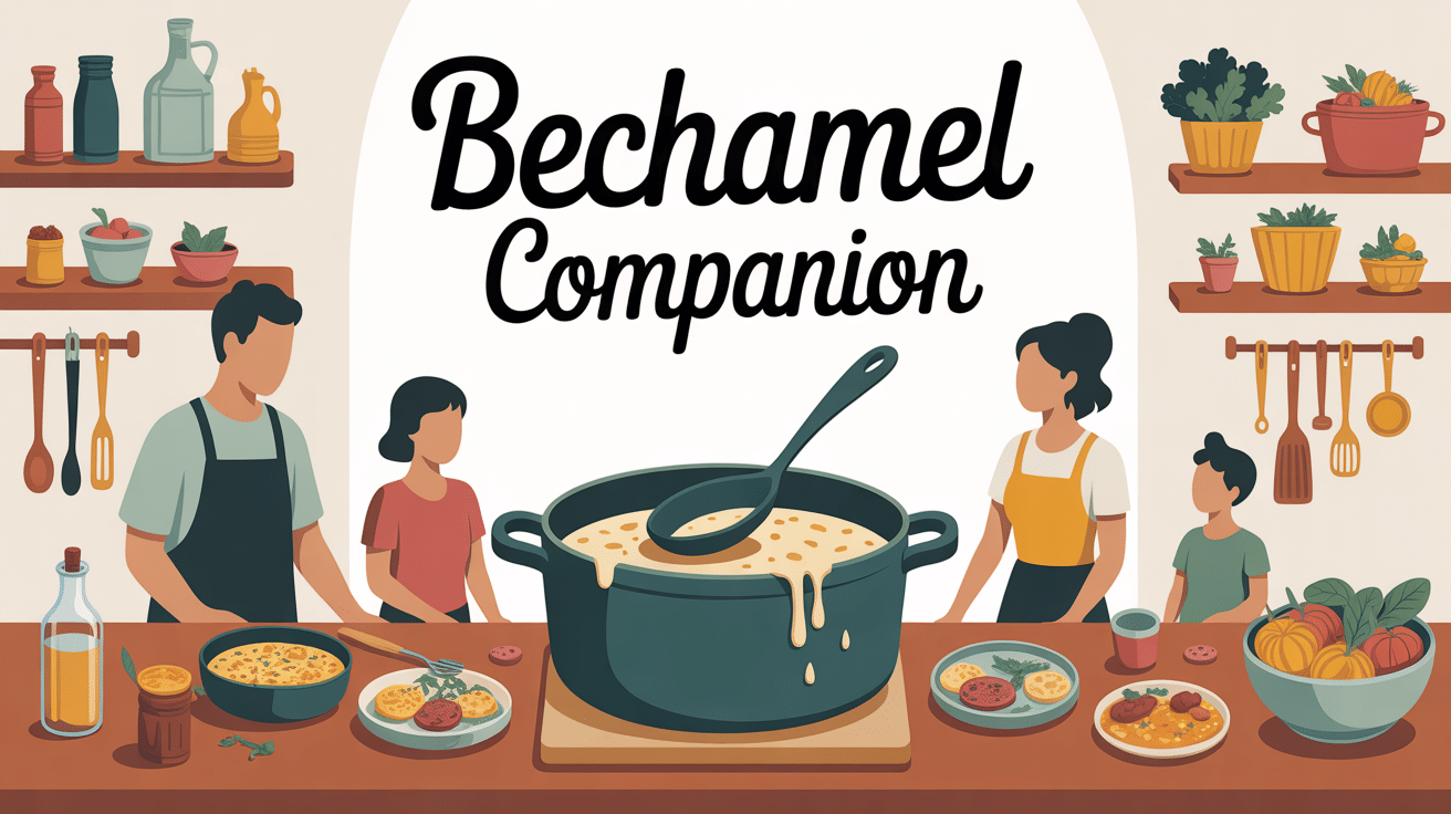 Béchamel Companion : recette simple et onctueuse pour tous v