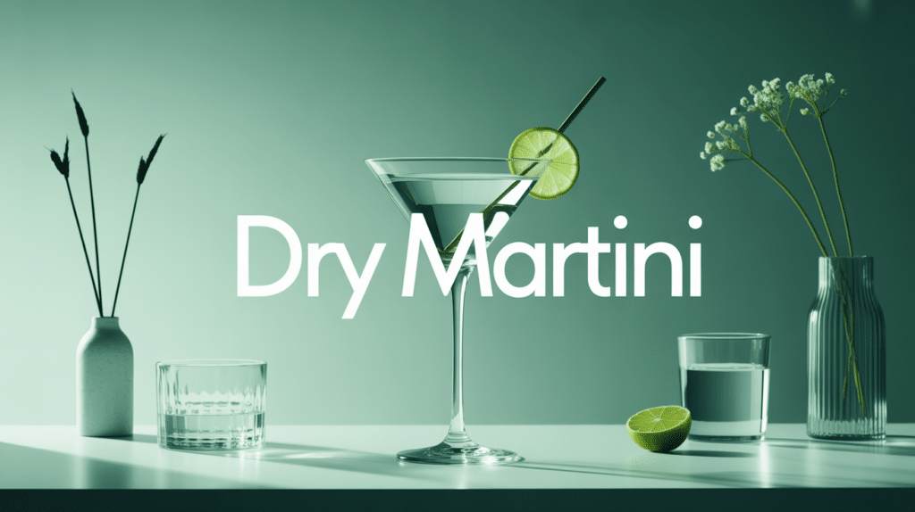 Dry martini : réussir le cocktail classique en toute simplic