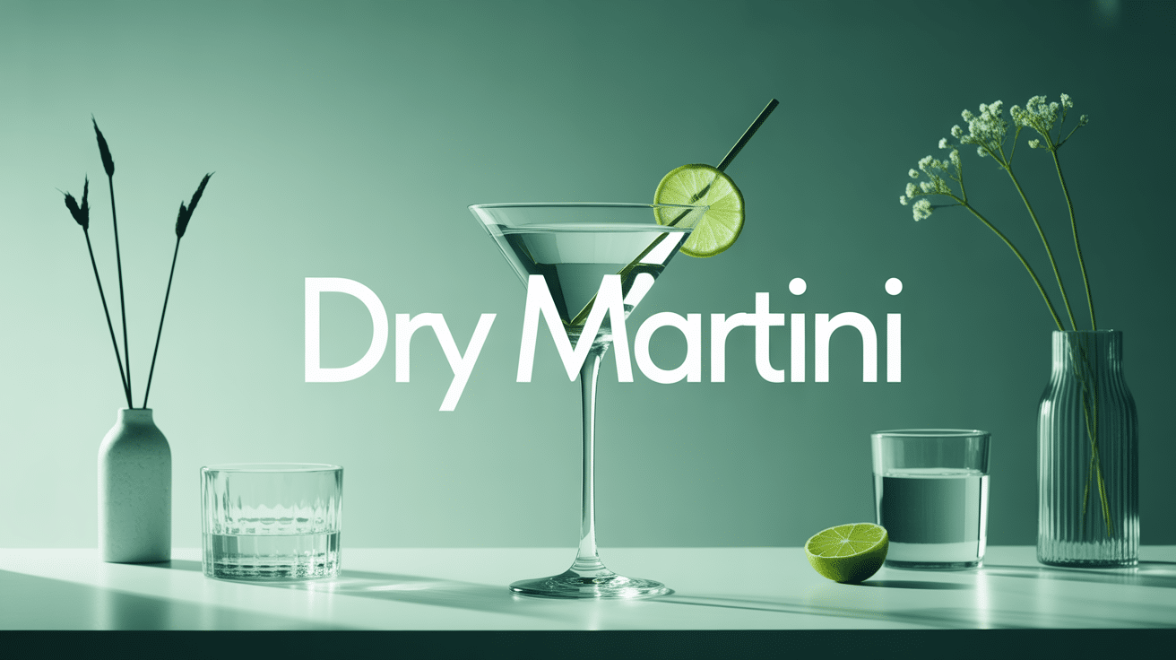 Dry martini : réussir le cocktail classique en toute simplic